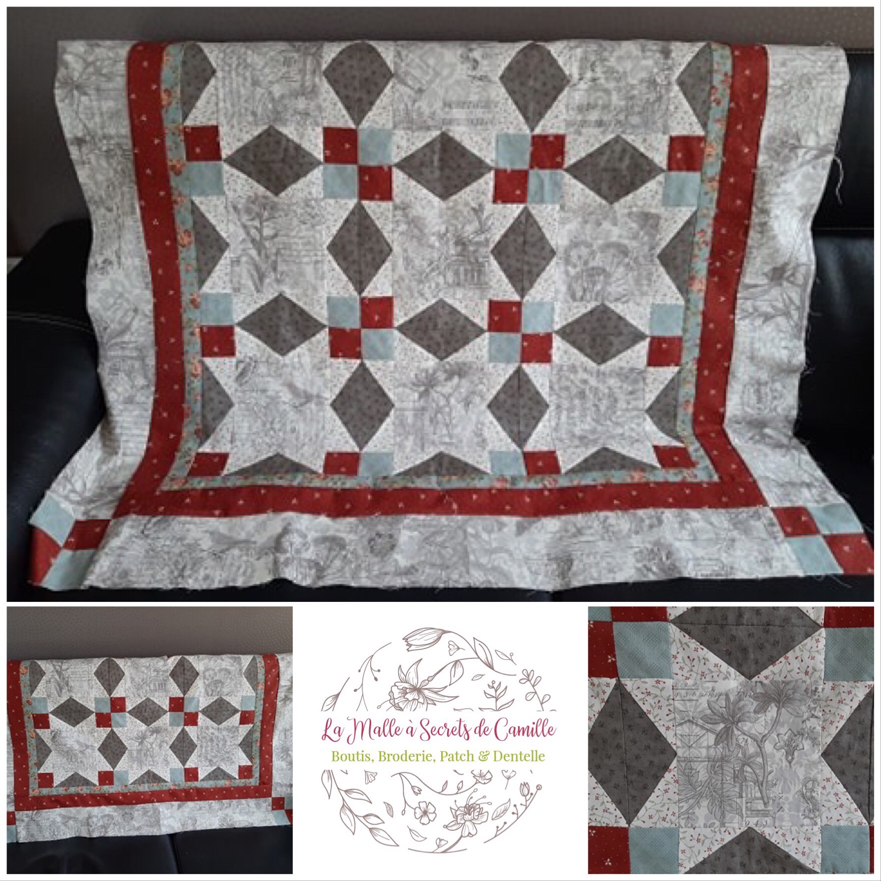 La Malle à Secrets de Camille, boutique de patchwork en Isère